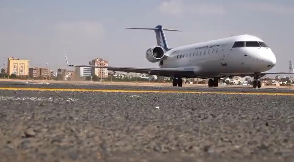 Khartoum airport reopens with first flight after two-year closure ...