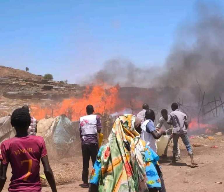 Five killed as fire guts displacement camp in Sudan's Darfur - Sudan ...