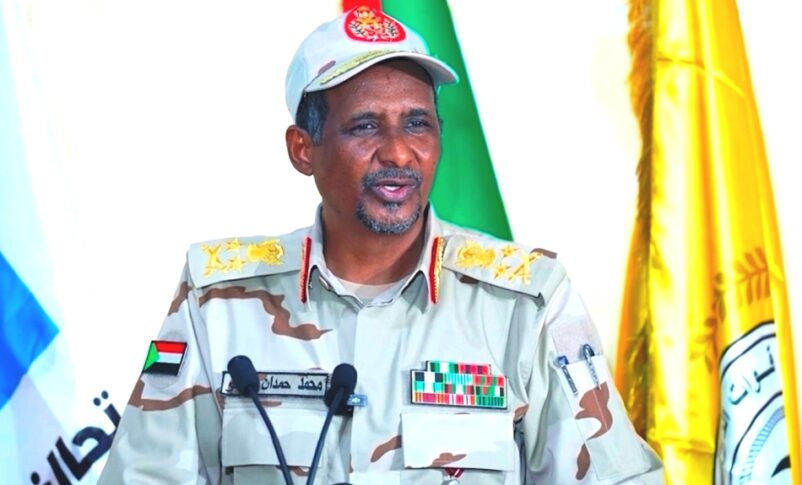 Hemetti says RSF forces tripled to 450,000, vows to fight for decades